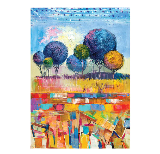 Prima Decoupage Tissue Paper Expressive Trees | Vintage Veneers Decor ...